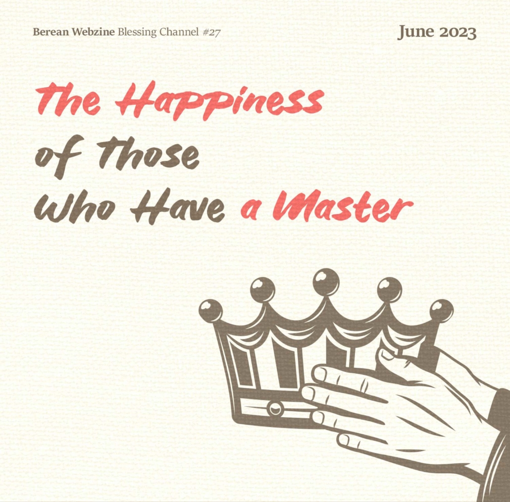 Blessing Channel #27_June 2023 Bereans Webzine – Sungrak Church